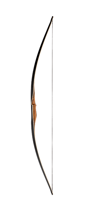 Stunning Raven Longbow by Ragim - Traditional Archery Supplies