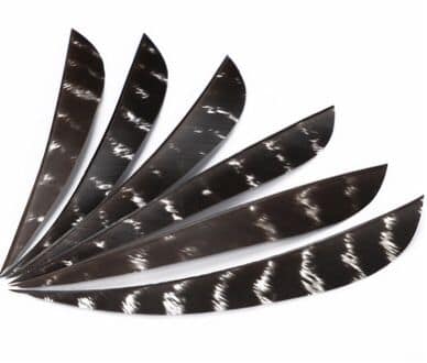 5" Turkey Feathers | Real Turkey Feathers by SOLKARRA | Asiatic Bows ...